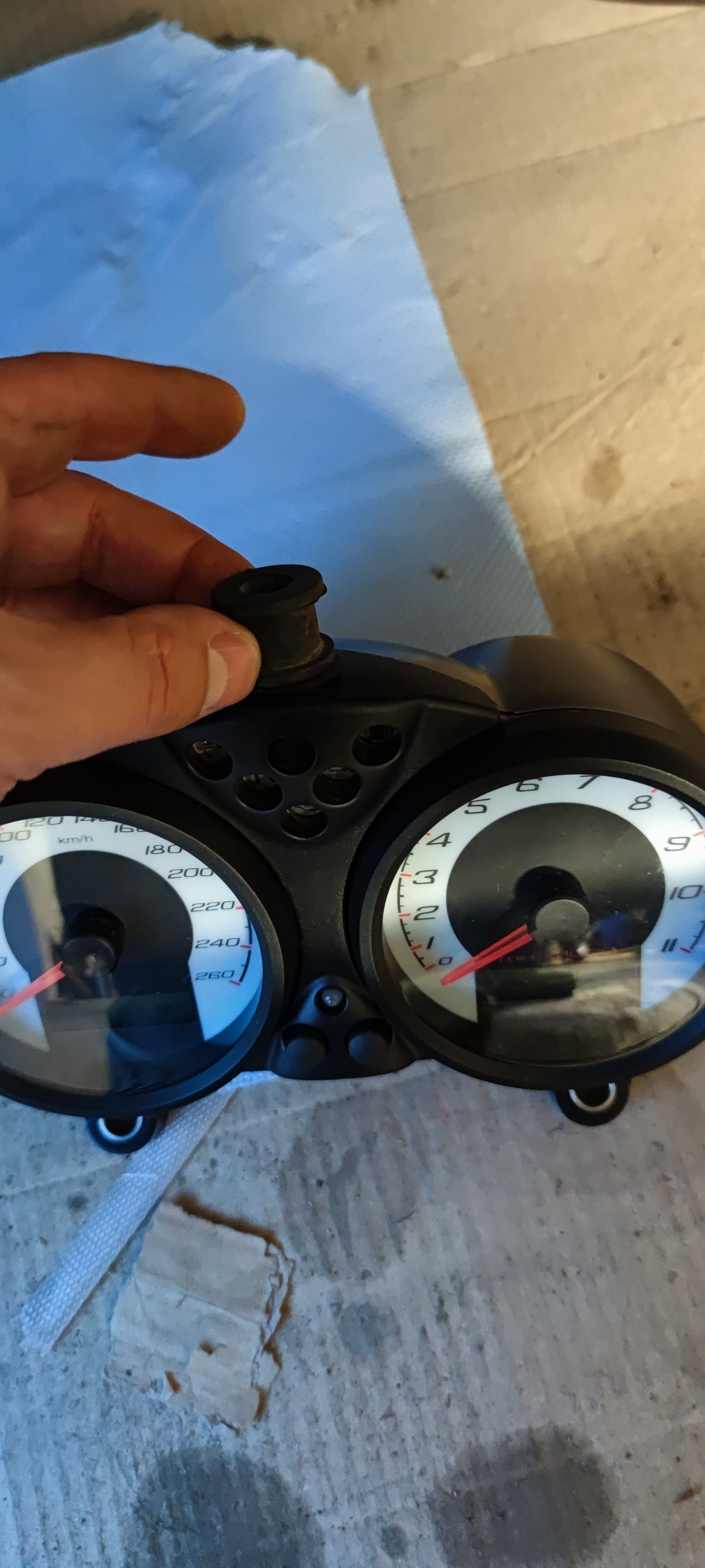 S2R S4R S4RS Tacho Digitek kpl. PLatine Eingeweide - Biete ...