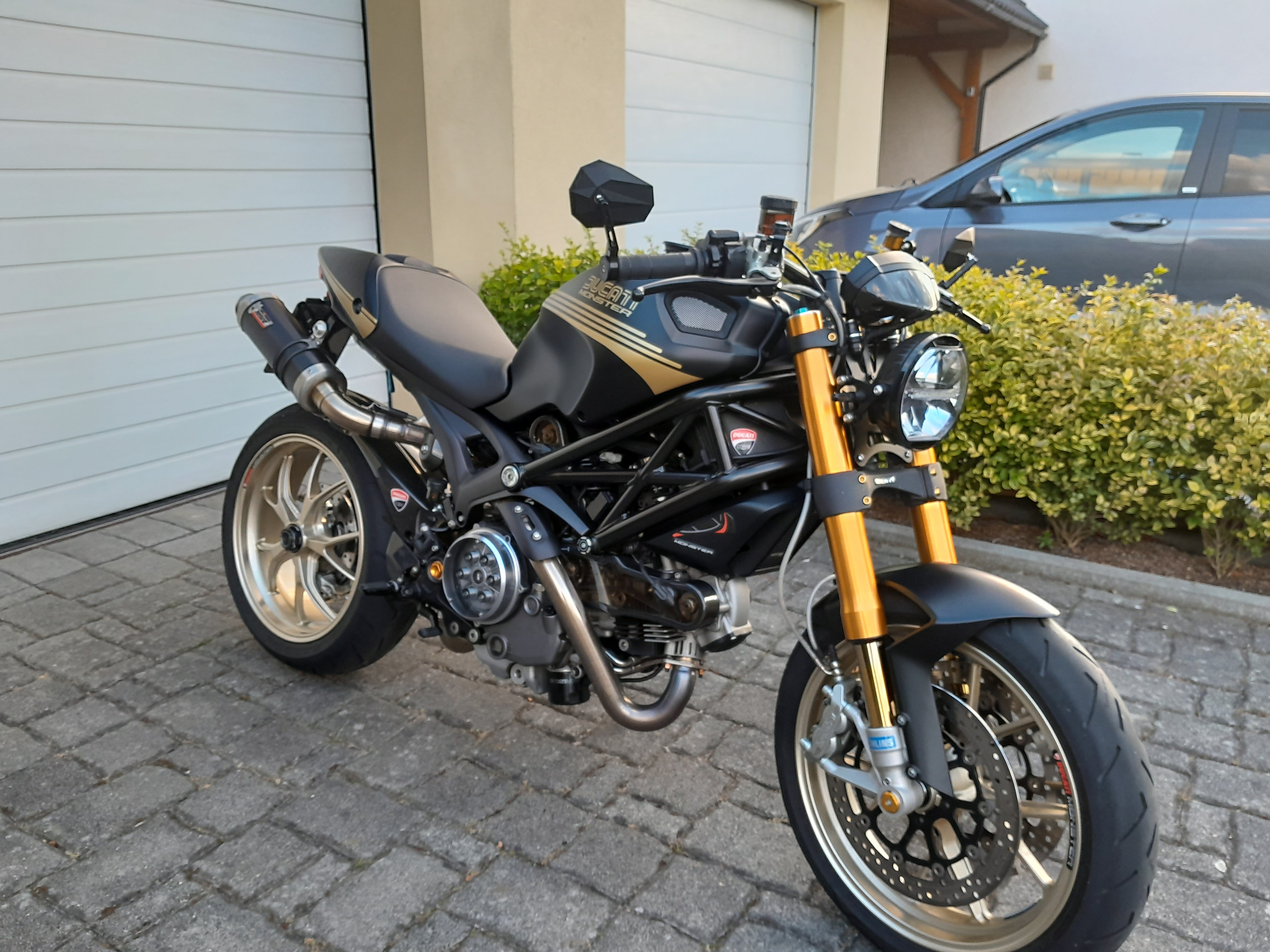 Monster 696 (08) Fußrastenanlage Umbau - Technik allgemein ...